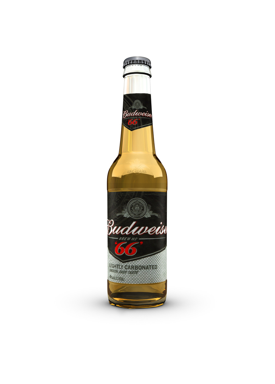 budweiser 66 bottle re-creation - dantoddy